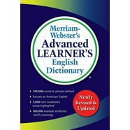 Merriam Webster School Dictionary, Grades 9-11, Hardcover, 1,280 Pages ...