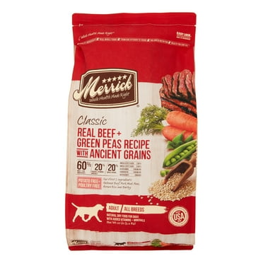 Merrick Classic Real Chicken, Green Peas + Ancient Grains Dry Dog Food ...