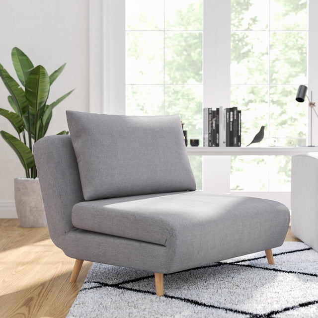 Merrick Lane Contemporary Steel Rubberwood Polyester Solid Print Accent ...