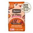 Merrick Lil’ Plates Grain Free Real Texas Beef & Sweet Potato Dry Dog ...