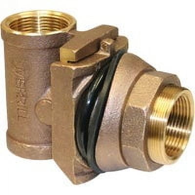 Merrill 1-1/4 In. x 1-1/4 In. FPT No-Lead Brass Pitless Adapter MBNL225 ...