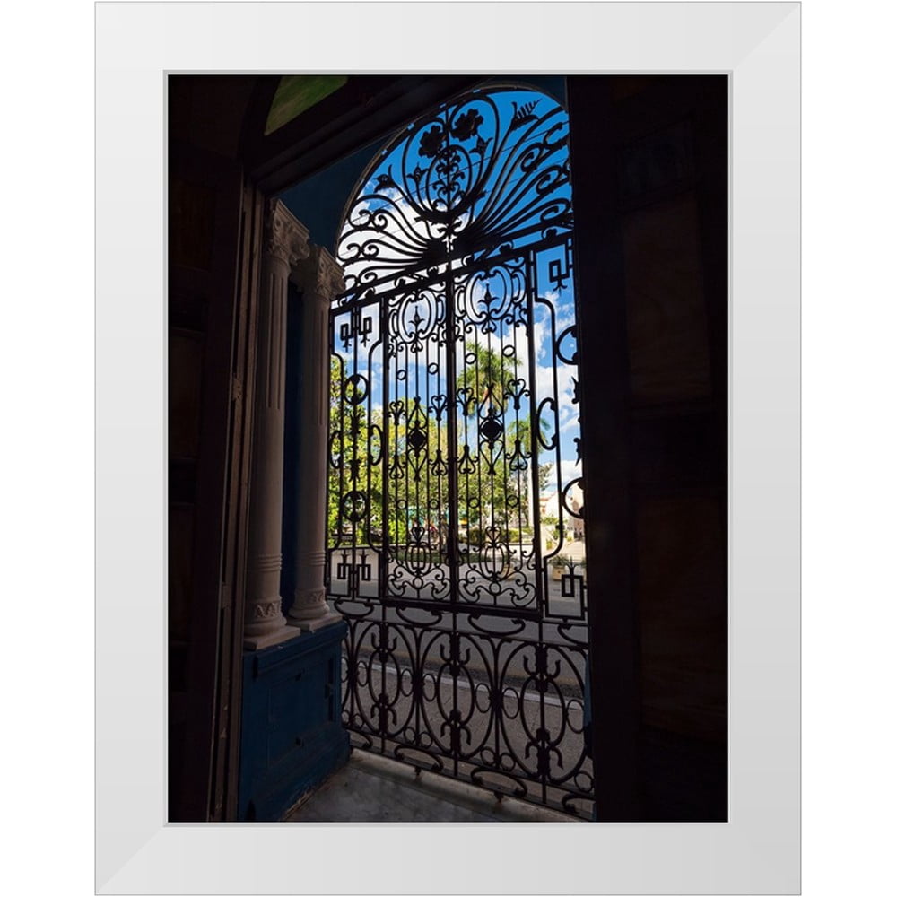 Merrill Images 12x14 White Modern Wood Framed Museum Art Print Titled ...