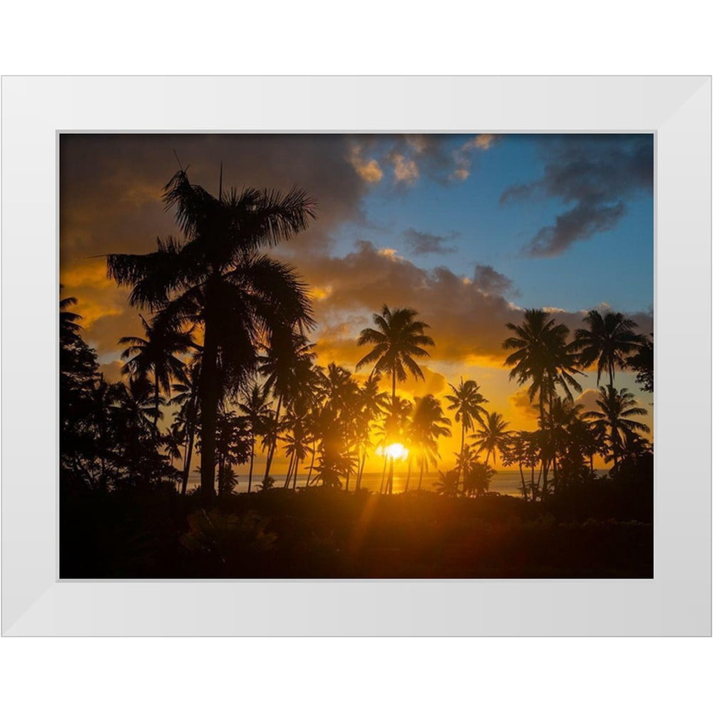 Merrill Images 14x12 White Modern Wood Framed Museum Art Print Titled ...