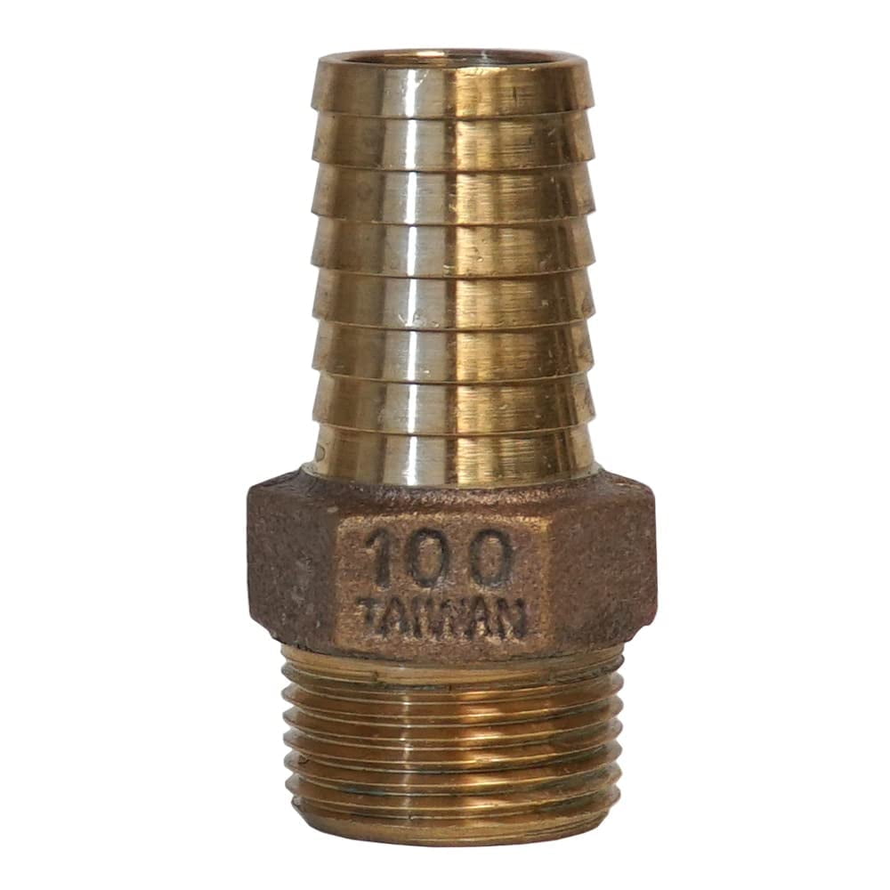 Merrill MFG No-Lead Bronze Adapter Inch Brass Male Adapter, Connects ...