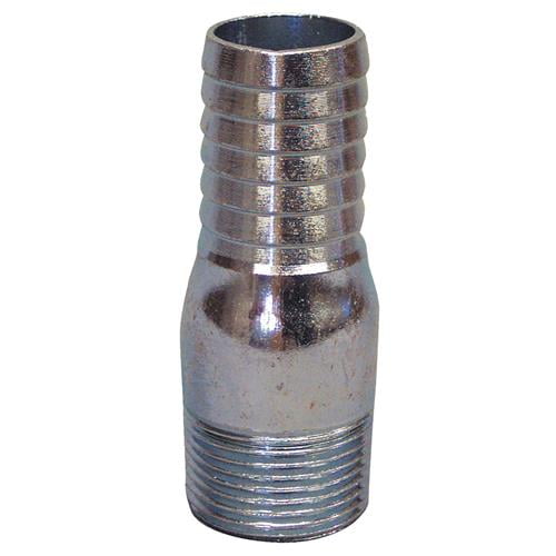 Merrill Steel Male Galvanized Adapter 1-1/2" THREADED, Each - Walmart.com