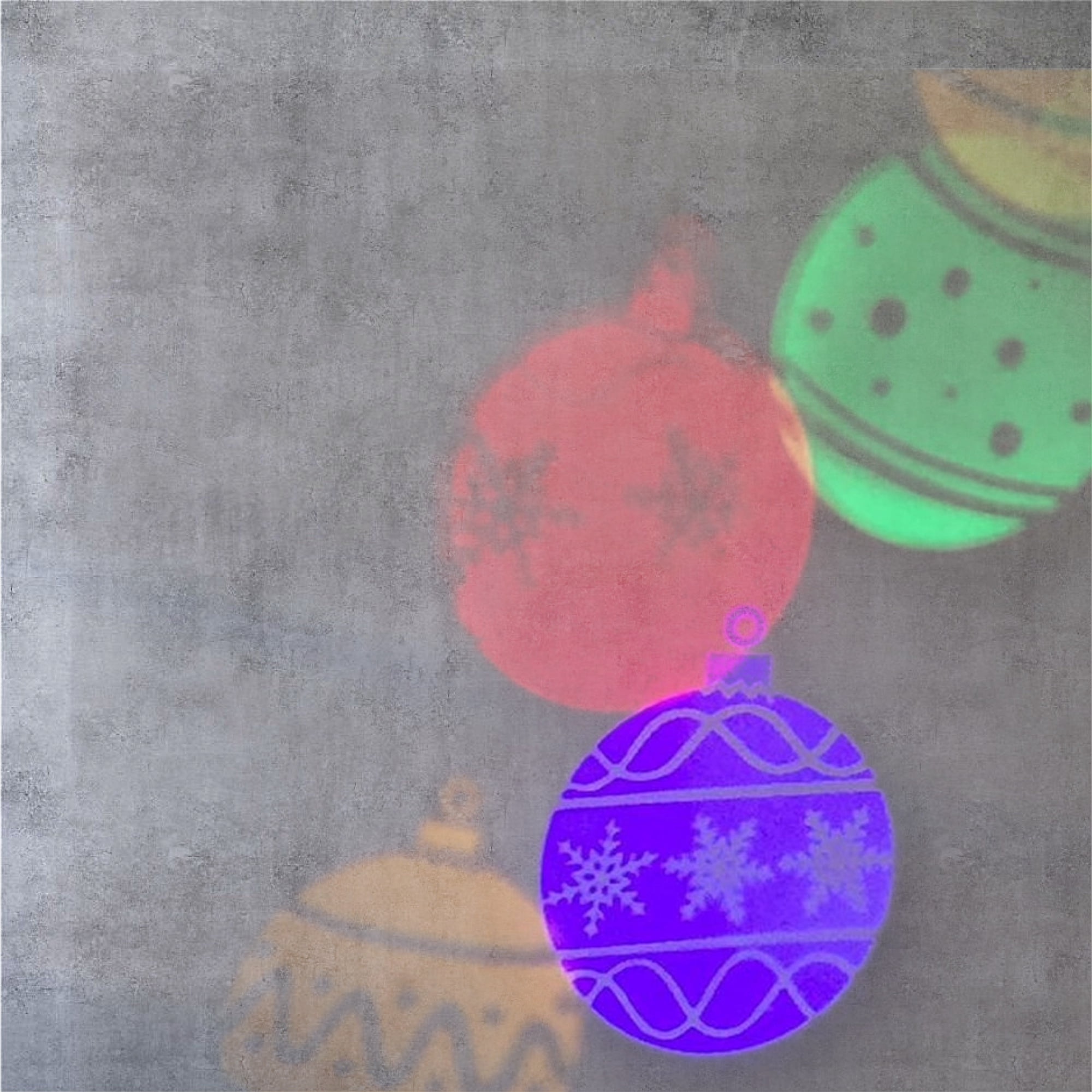 Merrily LED Projector Ornament – Red, Blue, Green & Yellow Light Show ...