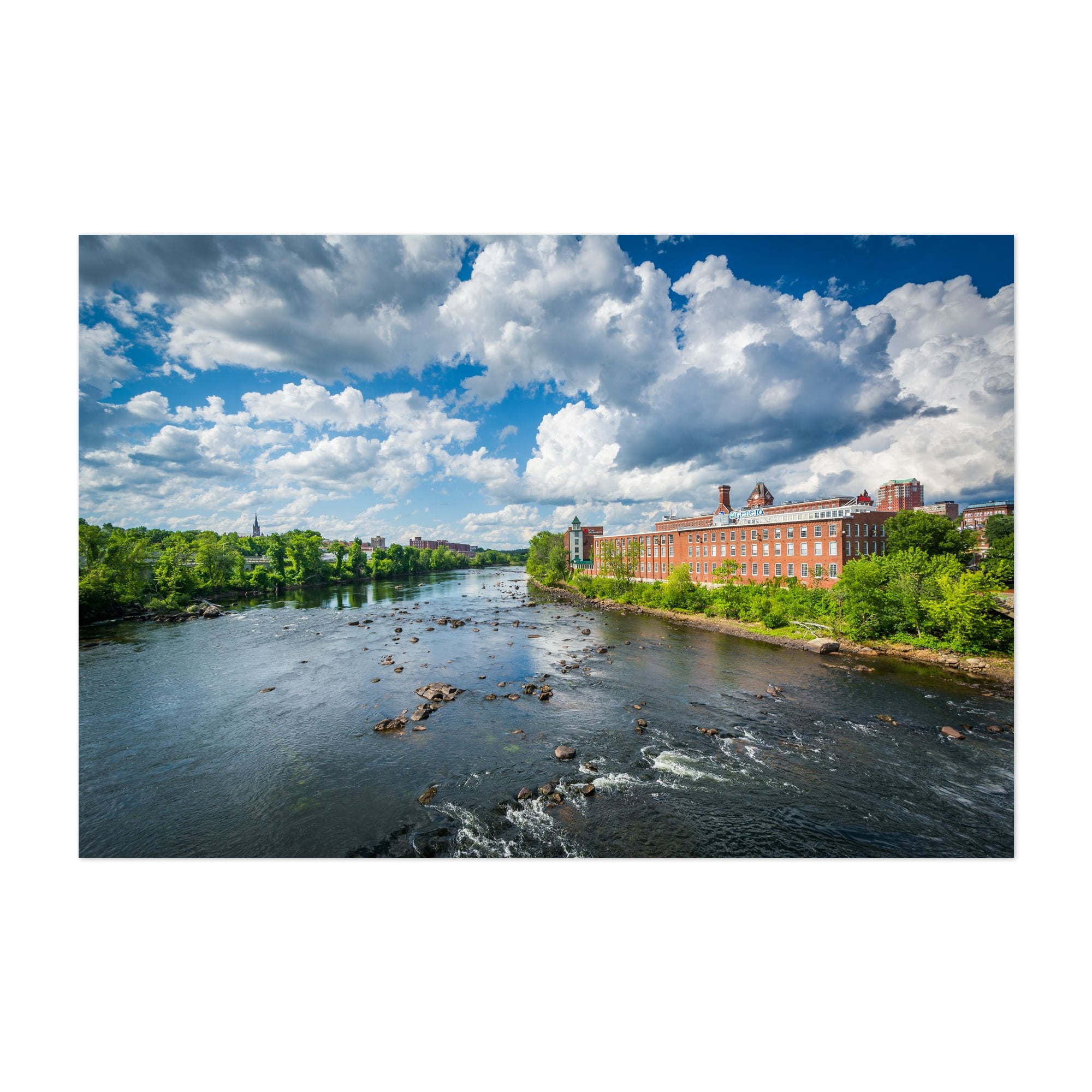 The Merrimack River No. 2 - Manchester New Hampshire Photography ...