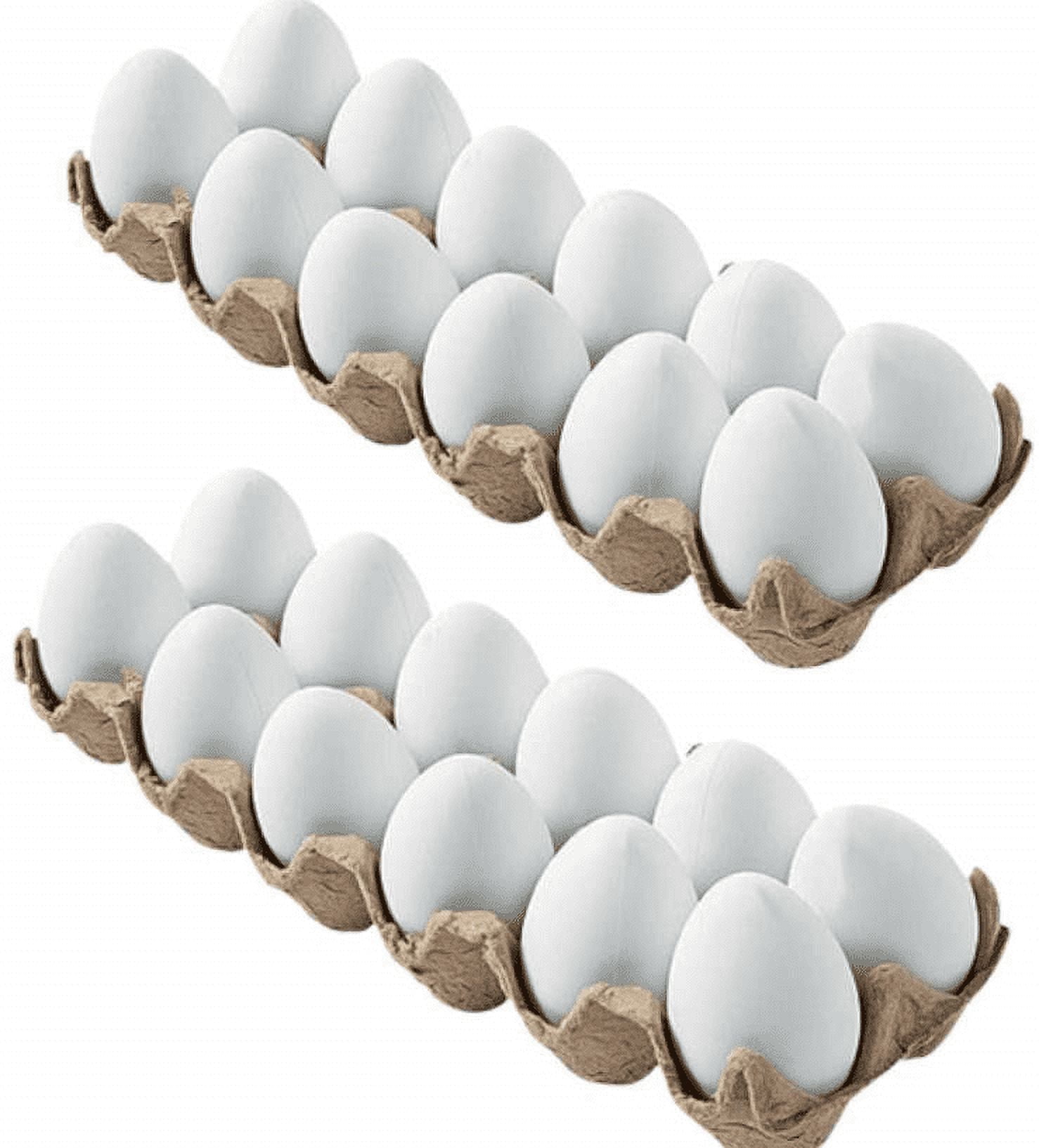 Dyeable Decorating Faux Fake Easter Eggs, 24-Pack - Walmart.com