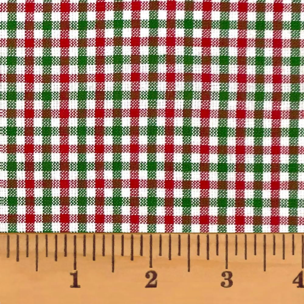 Merry & Bright 3 Plaid 100% Cotton Homespun Fabric by - Sold by The ...