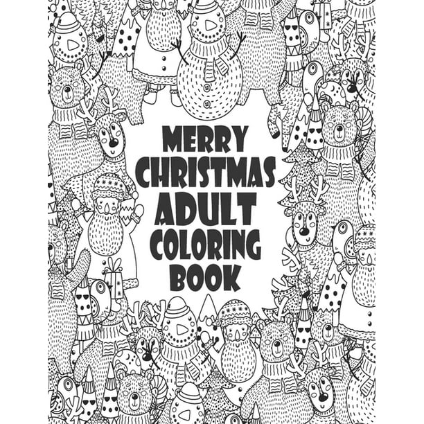 merry lights christmas coloring book