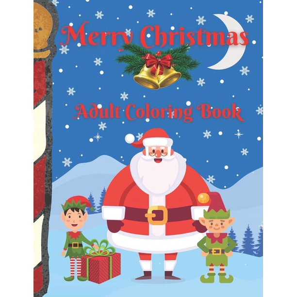holiday themed coloring book