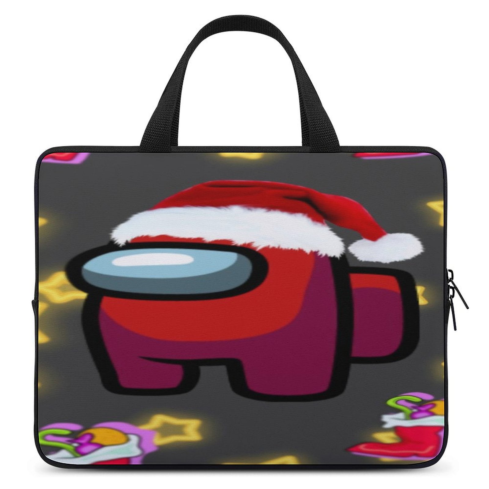 Merry Christmas Among-Us Gaming 13 Inch Laptop Bag,Expandable Computer ...