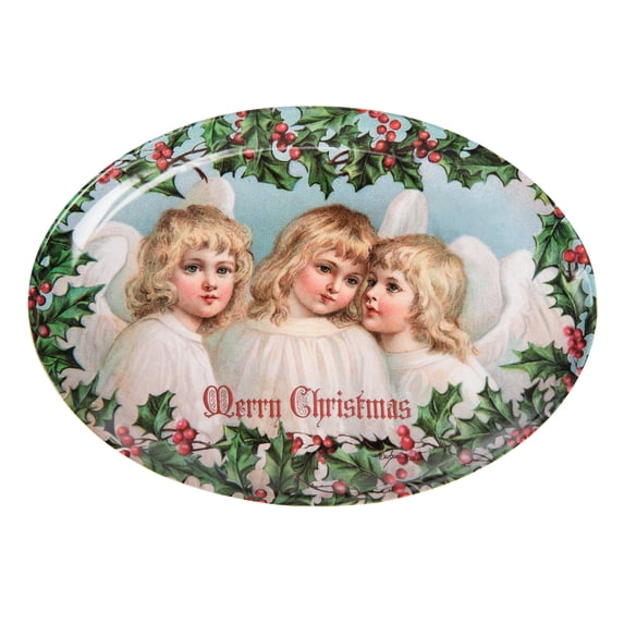 Merry Christmas Angel Platter - Walmart.com