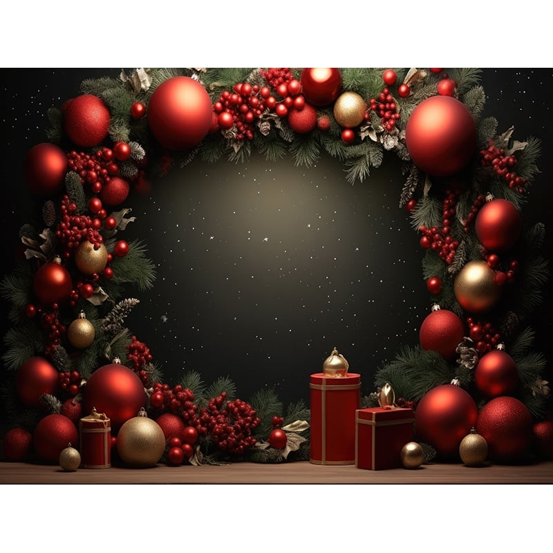 Merry Christmas Background Cosy Living Room With Xmas Tree Decoration ...