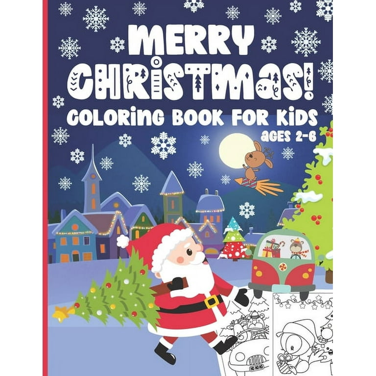 fun christmas coloring book