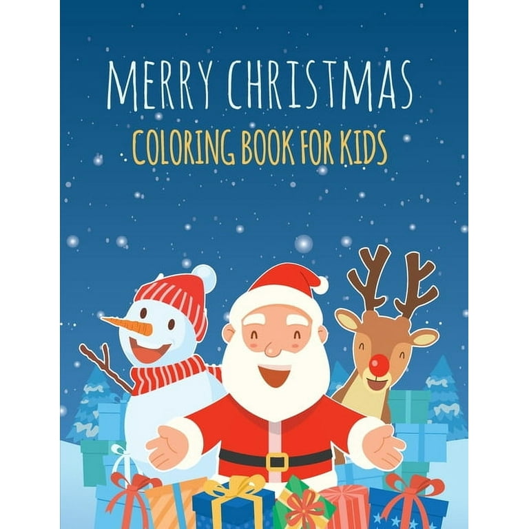 coloring pages of santa claus and reindeer