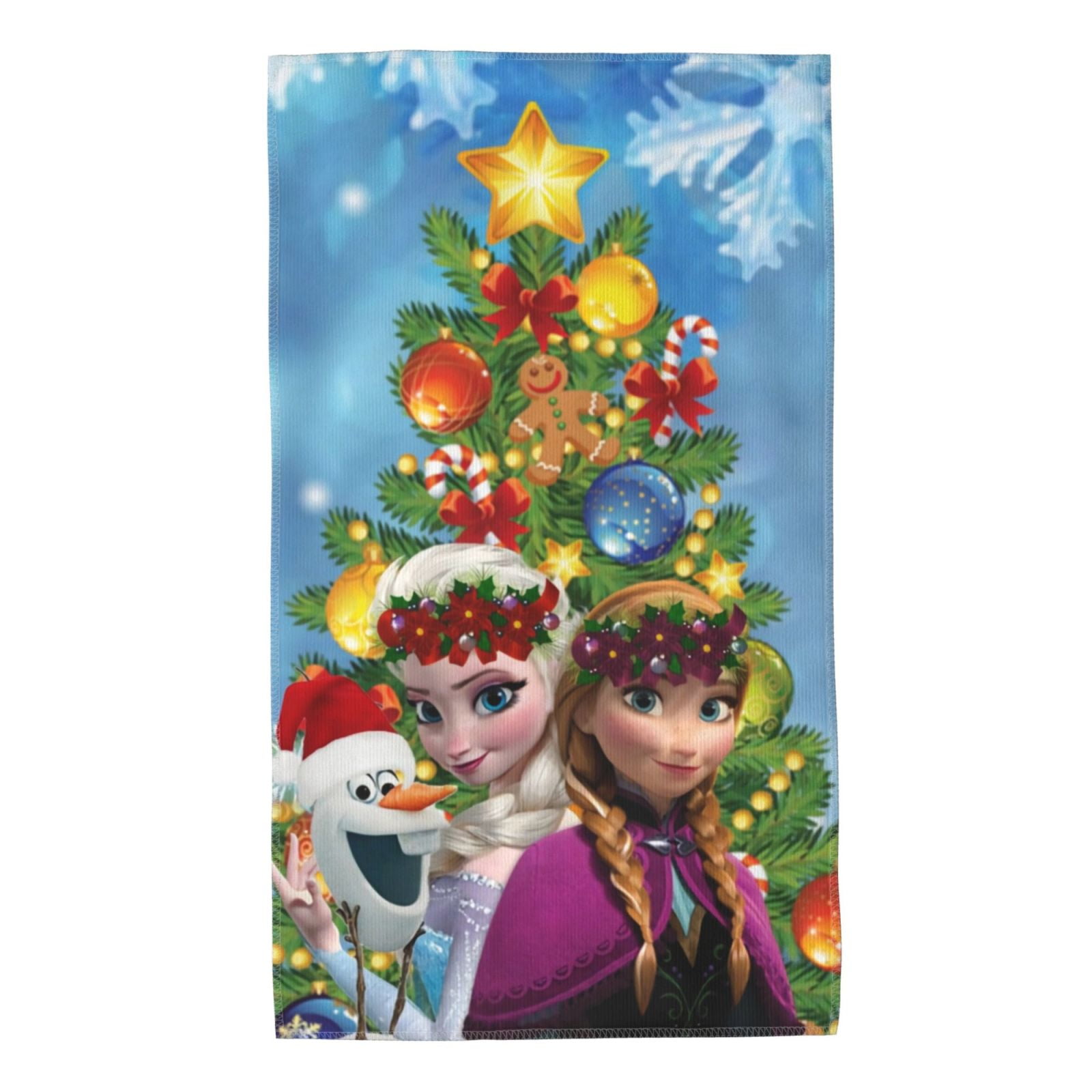Merry Christmas Frozen-Elsa And Anna Towels,Towels for Bathroom,Hand ...