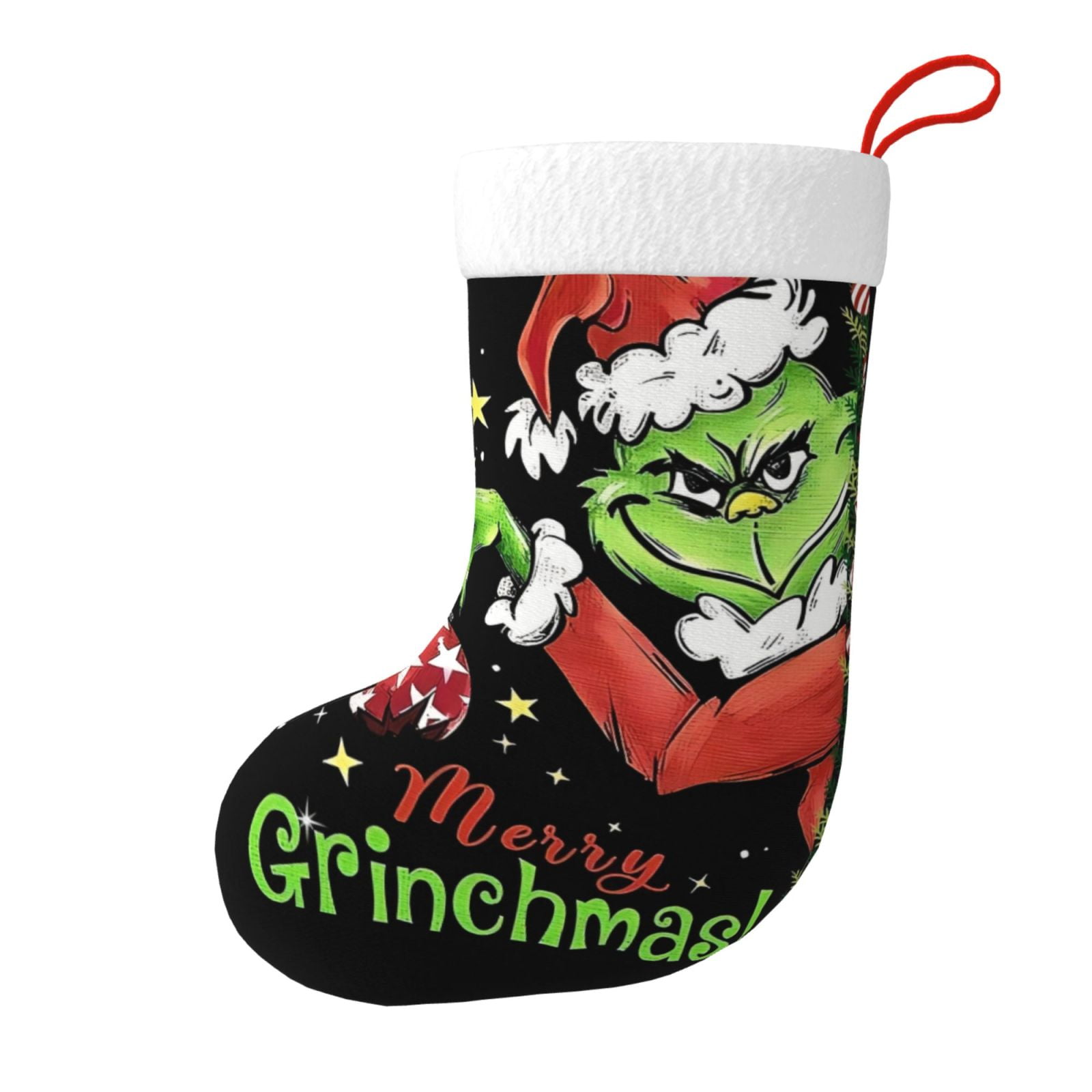 Merry Christmas Grinch Christmas Stocking 18 Inch,Merry Christmas ...