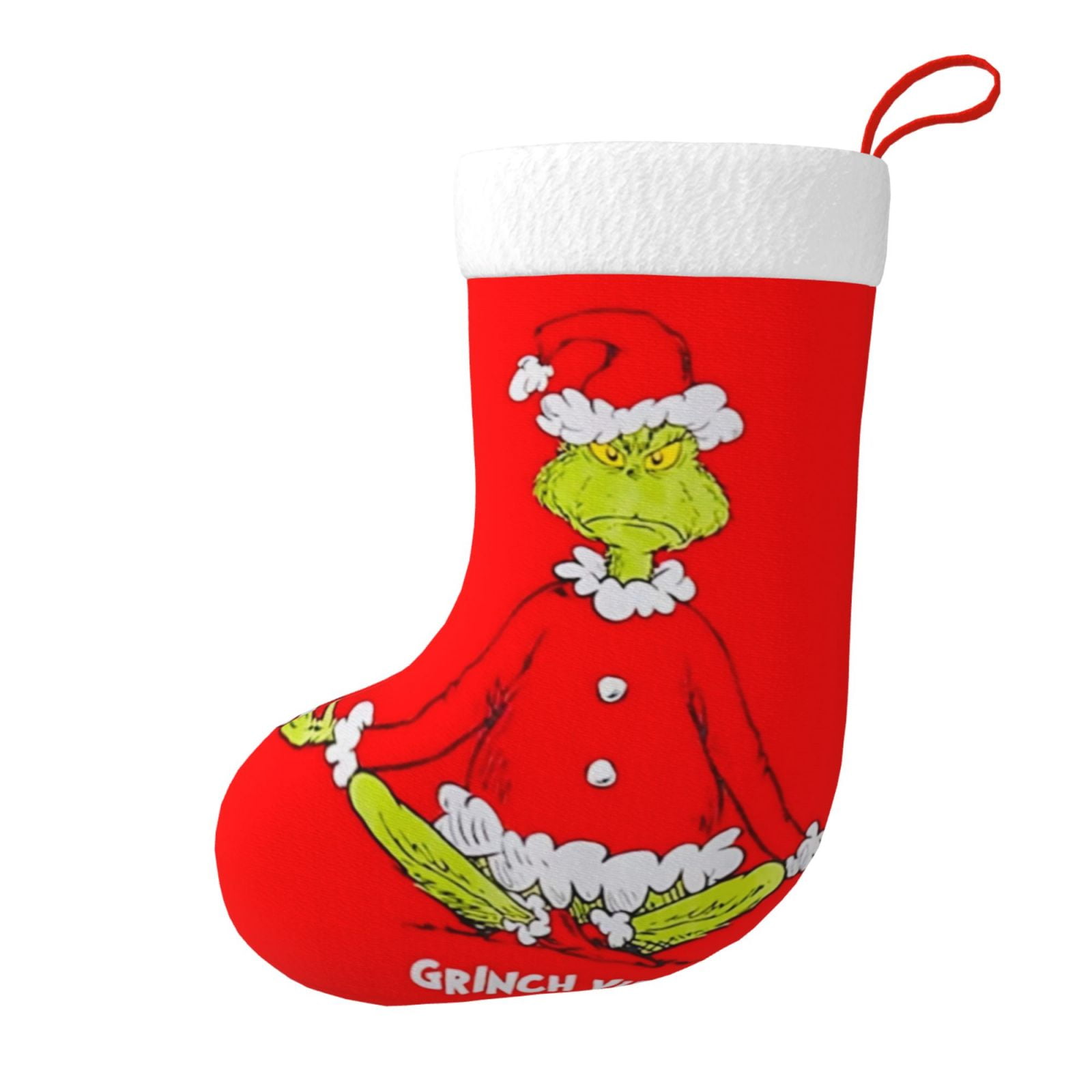 Merry Christmas Grinch Christmas Stocking 18 Inch,Merry Christmas ...