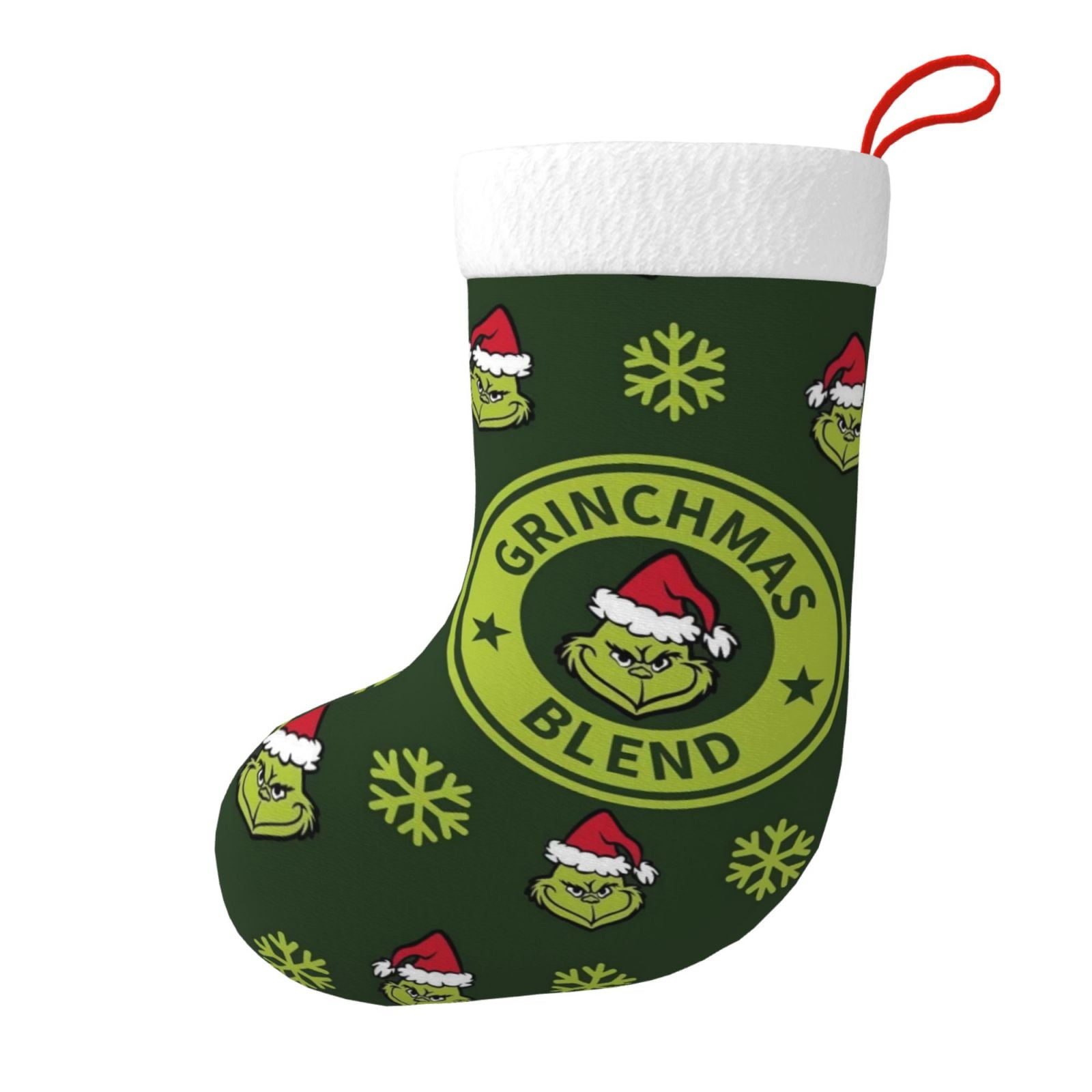 Merry Christmas Grinch Rinchma Blend Christmas Stocking 18 Inch,Merry ...