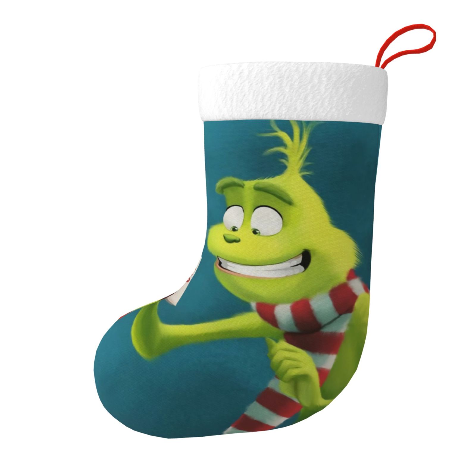 Merry Christmas Grinch Santa Hates You Christmas Stocking 18 Inch,Merry ...
