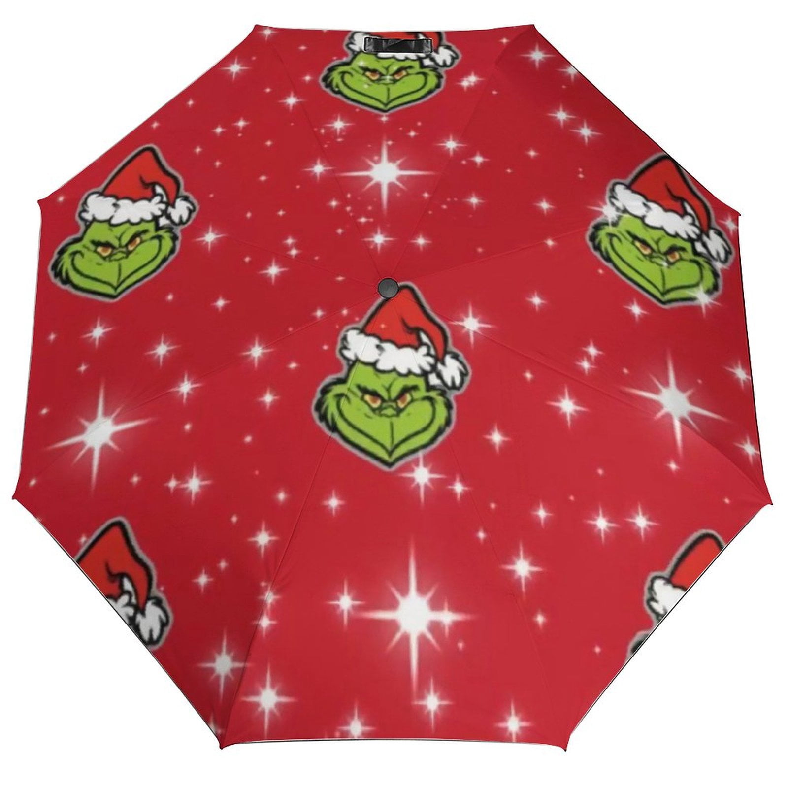 Merry Christmas Grinch Umbrella,Kids Folding Umbrella Automatic Open ...