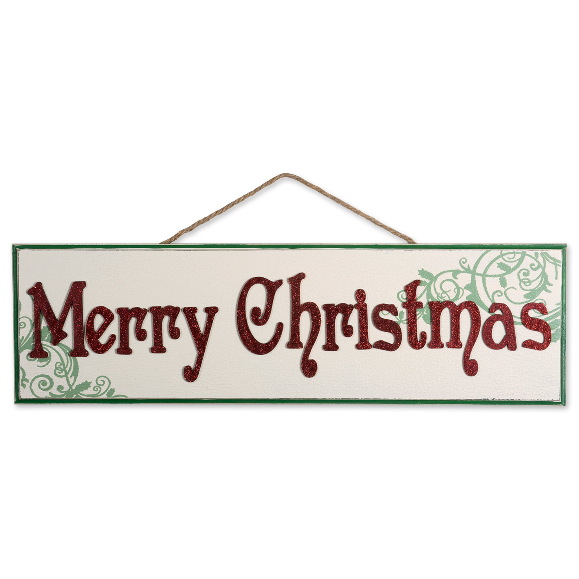 Merry Christmas Hanging Sign - Walmart Business Supplies