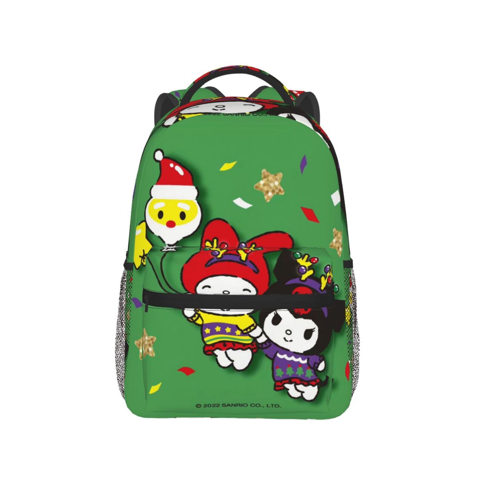Merry Christmas Kuromi and Melody Travel Backpack,Carry On Backpack ...