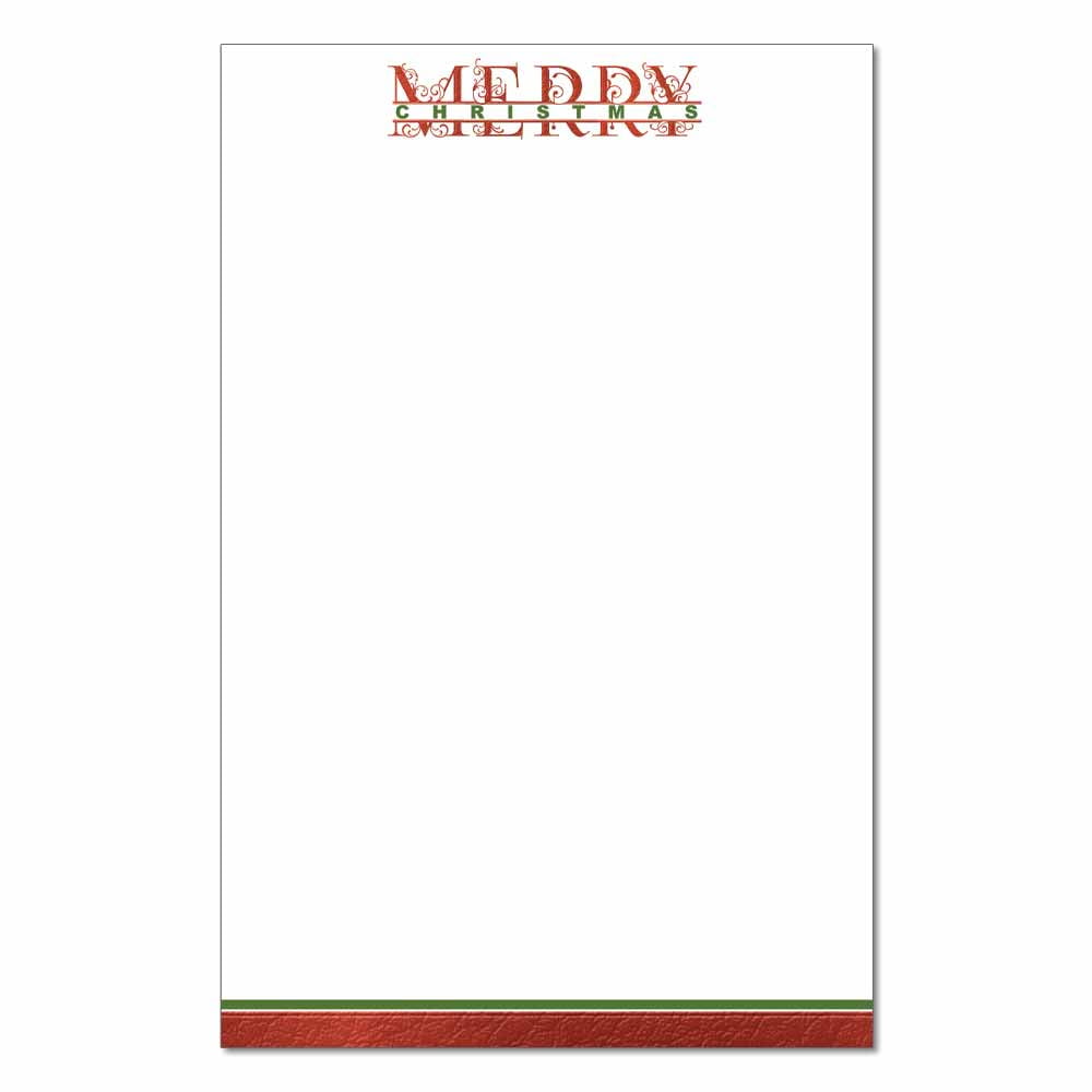 Merry Christmas Letterhead Laser & Inkjet Printer Paper, 100 Sheets ...