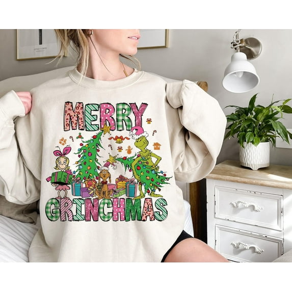Merry Christmas Mean Guy Christmas Friends Green University Movie ...