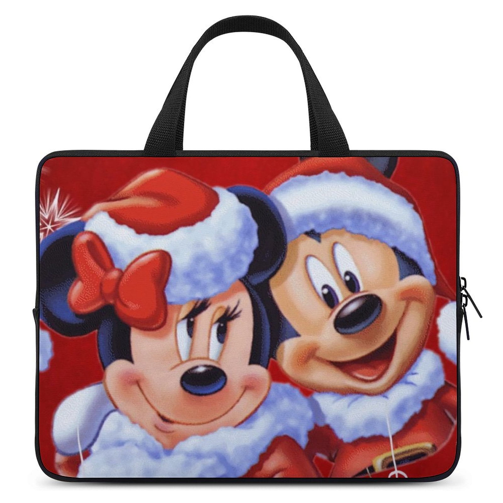 Merry Christmas Mickey Minnie 13 Inch Laptop Bag,Expandable Computer ...