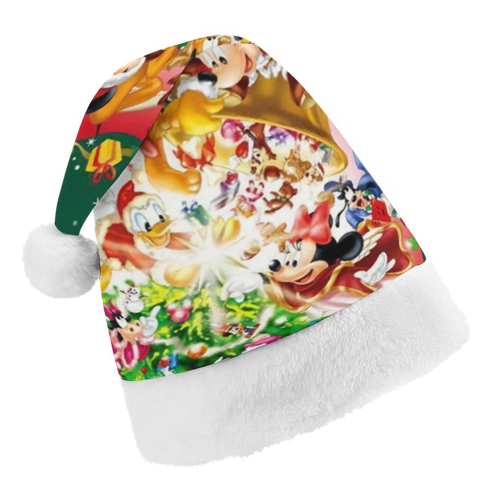 Merry Christmas Mickey & Minnie Mouse Santa Hat,Merry Christmas Mickey ...
