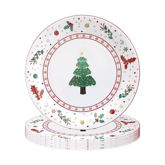 Christmas Cake Plate