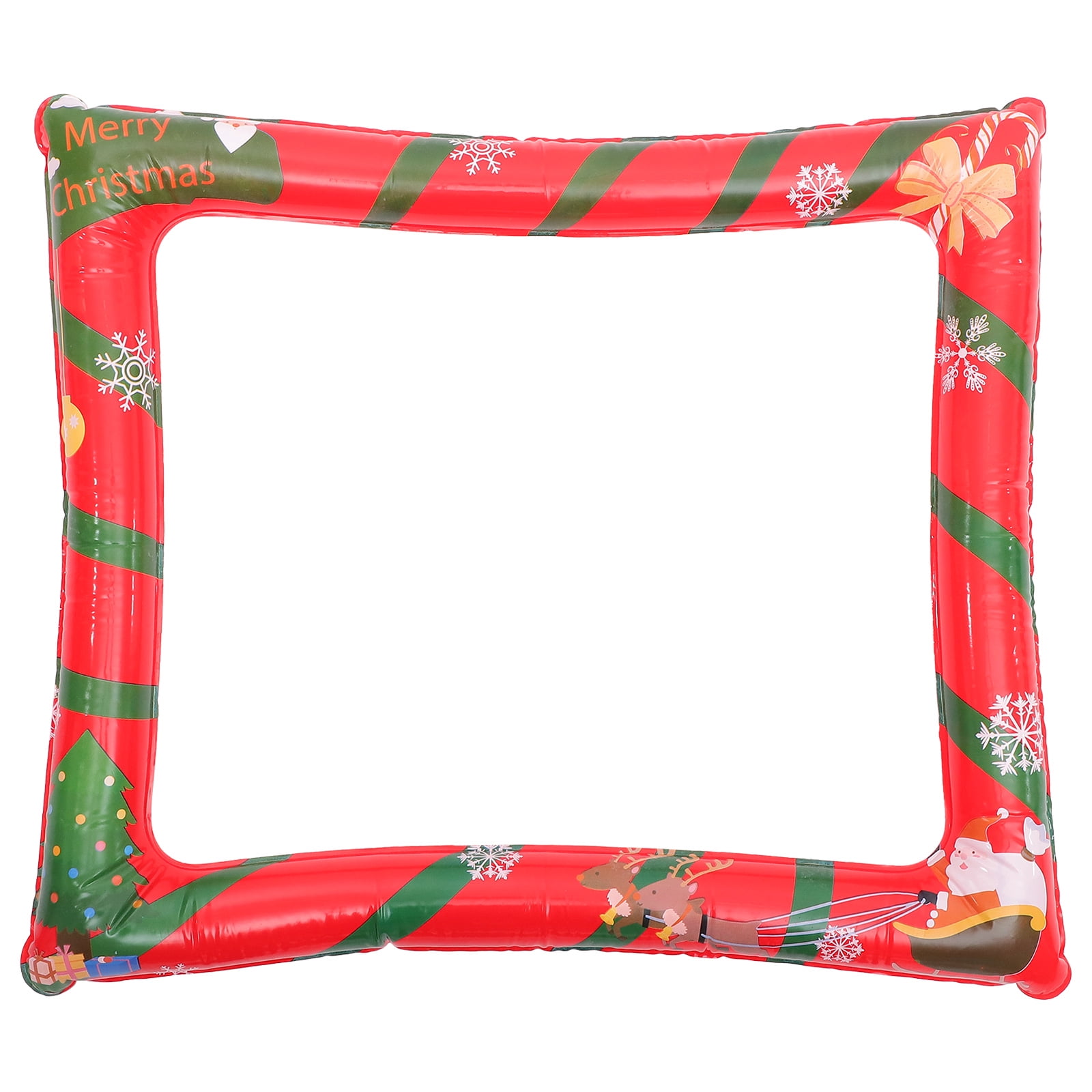 Merry Christmas Photo Frame Inflatable Photo Booth Prop Balloons ...