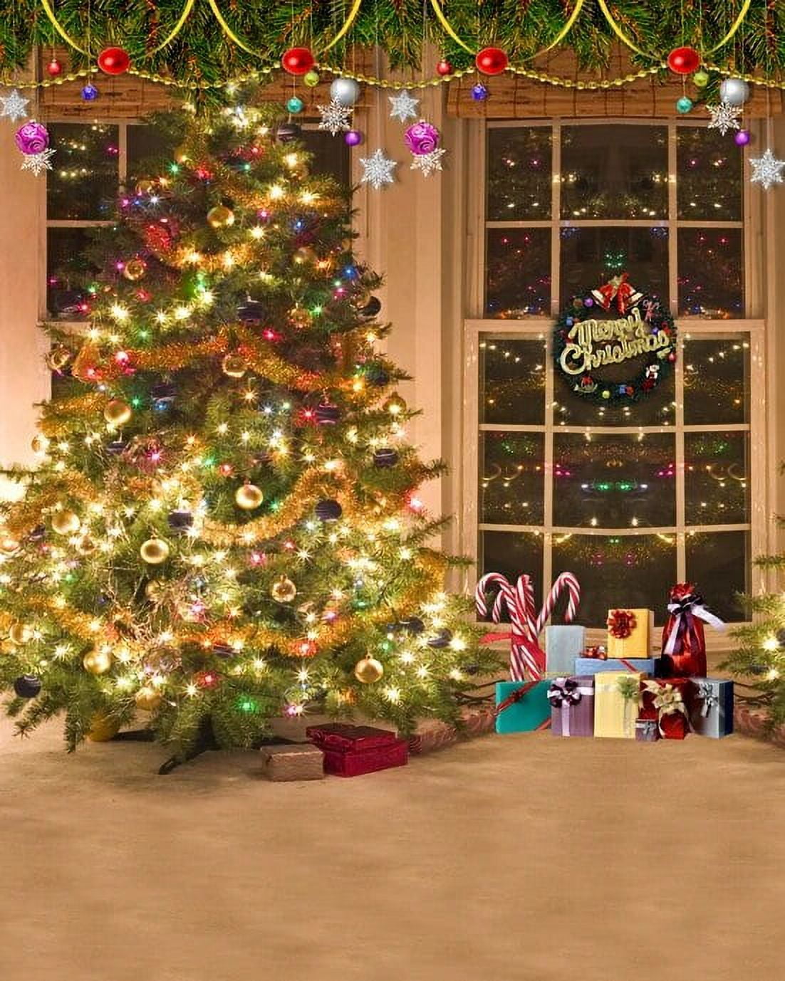 Merry Christmas Photography Background Baby Family Photo Party ...