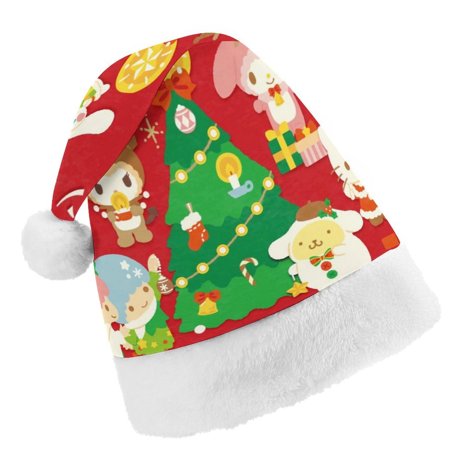 Merry Christmas Sanrio-Kuromi Melody Hello-Kitty Santa Hat,Merry ...