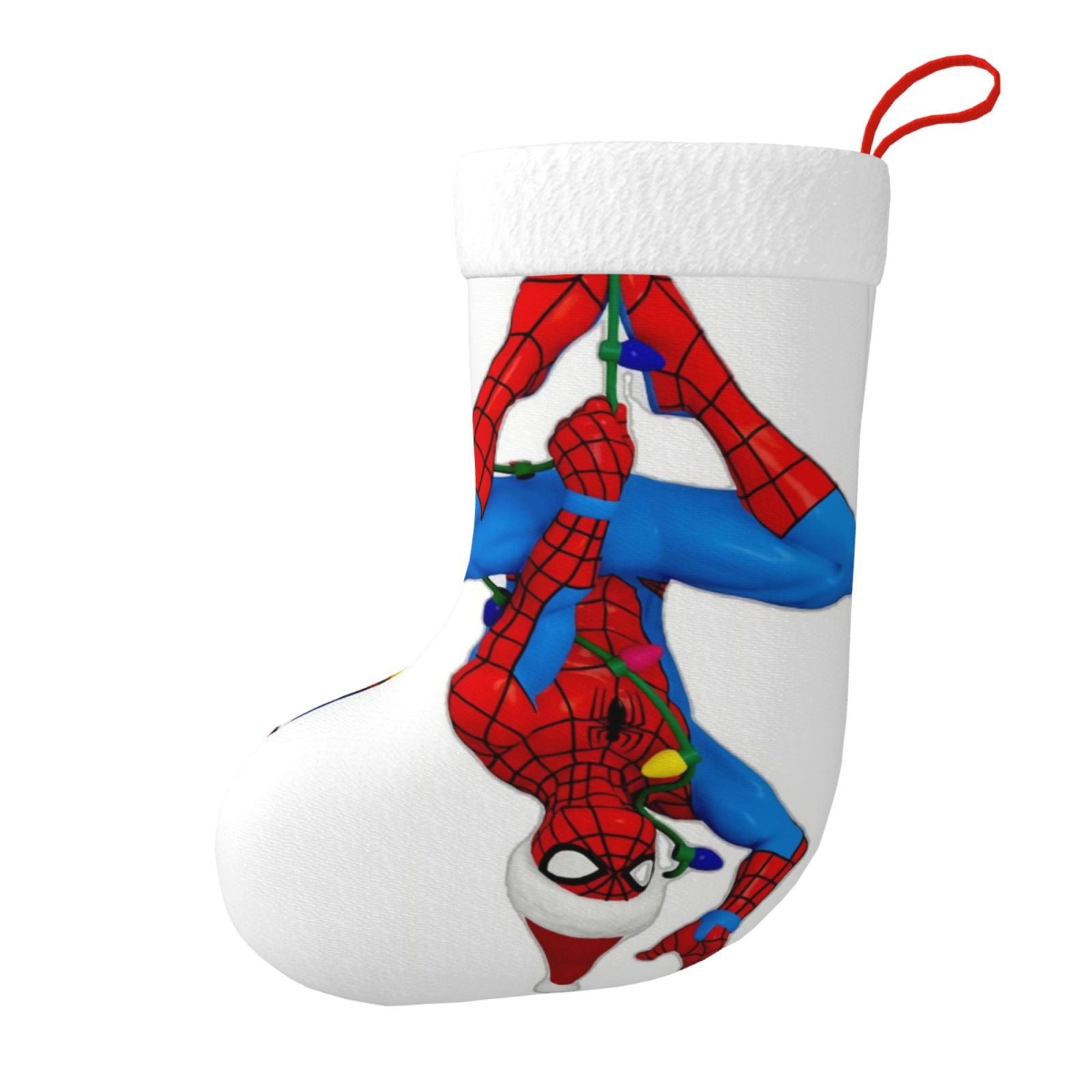 Merry Christmas Spider-Man Christmas Stocking 18 Inch,Merry Christmas ...