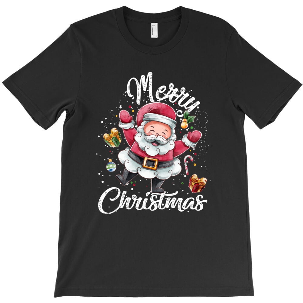 Merry Christmas St. Nick Claus Funny Holiday Celebration Graphic - High ...