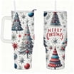 Funny Elf Christmas Insulated Tumbler with Lid and Straw, Holiday Quote ...