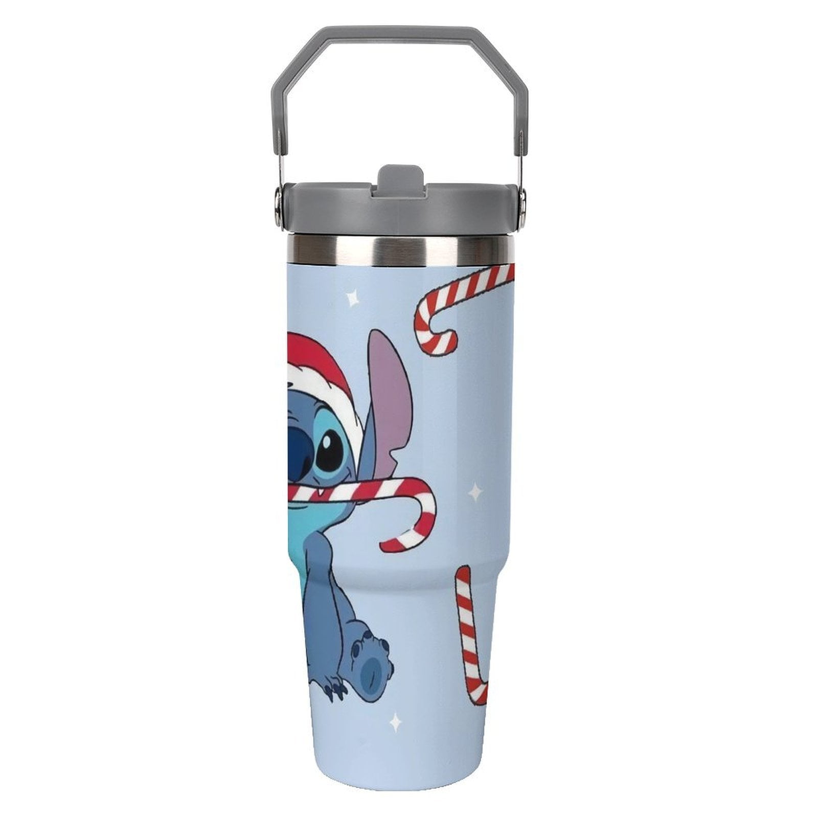 Merry Christmas Stitch330 Stainless Steel Tumbler Car Cup 30 Oz with ...