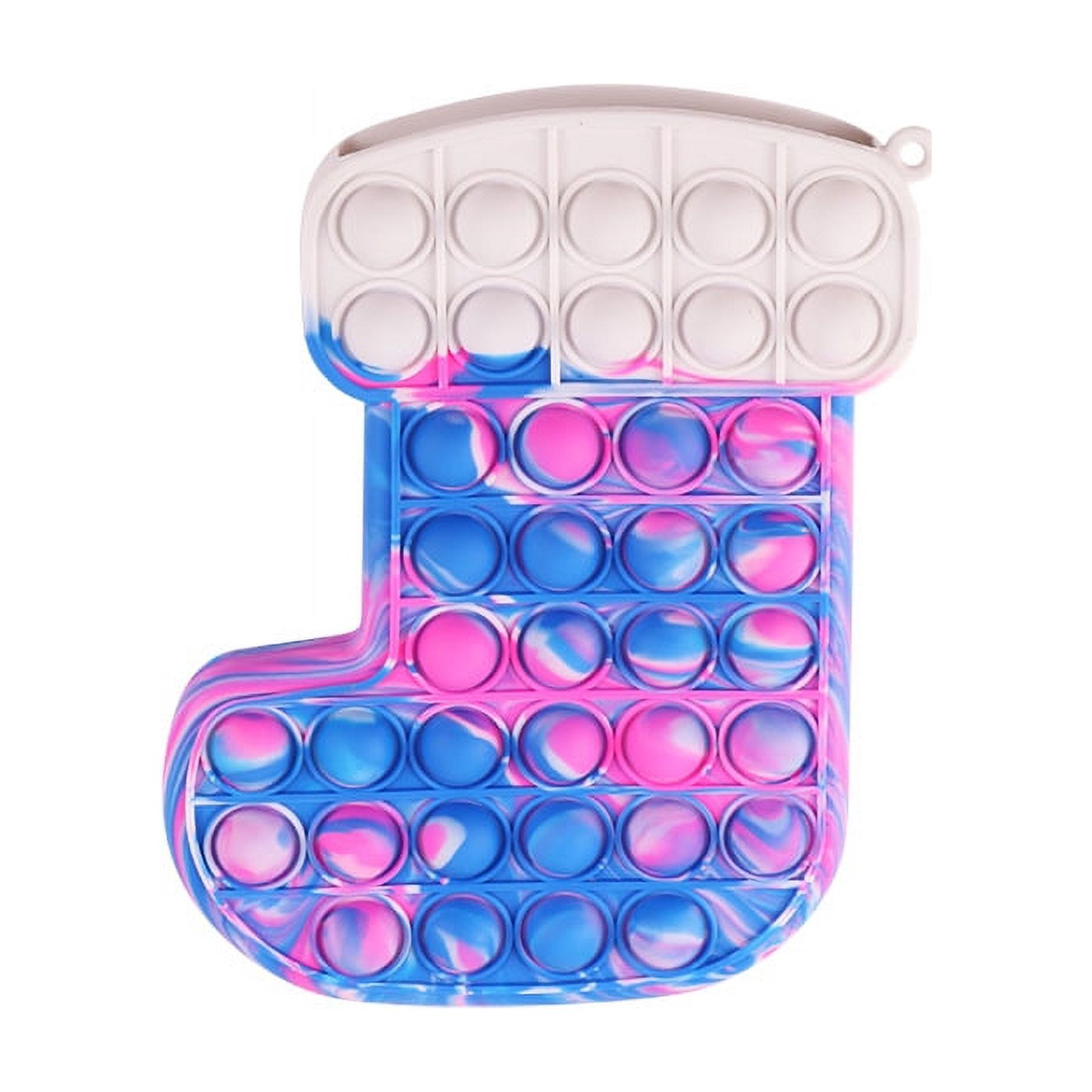 Merry Christmas Theme Fidget Squeeze Pad with Pop Sound, GMYLE Sensory ...