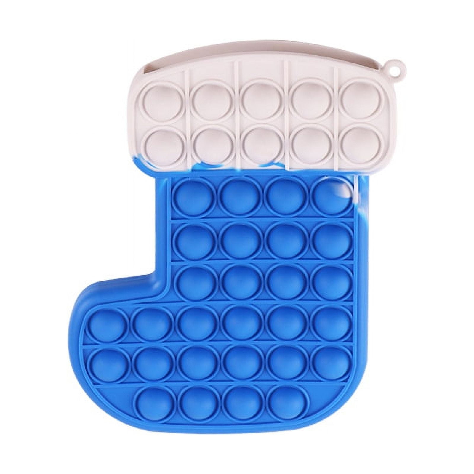 Merry Christmas Theme Fidget Squeeze Pad with Pop Sound, GMYLE Sensory ...