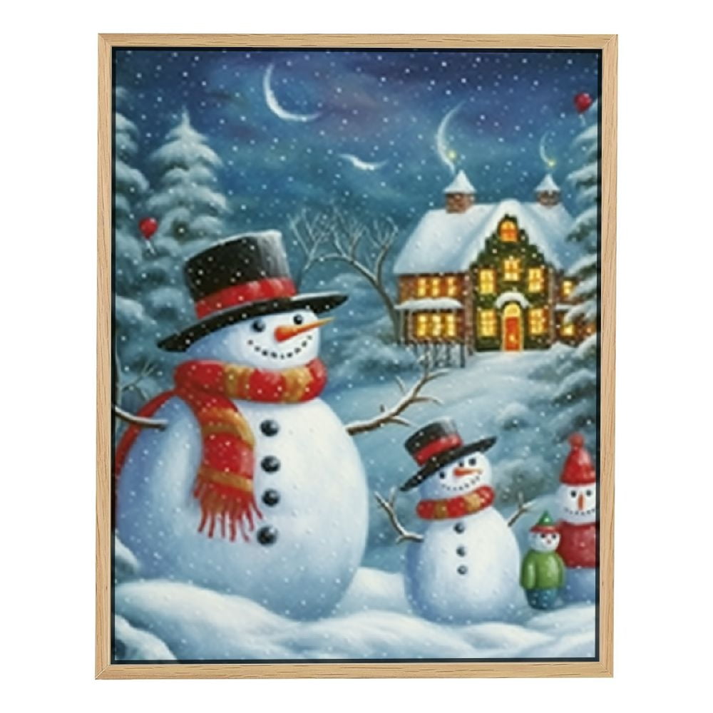 Merry Christmas Wall Art Print Santa Claus Wall Art Pictures Winter ...