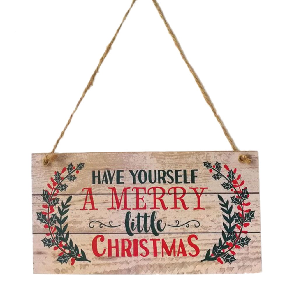 Houderco Bright Style Wood Hanging Decor for Wall and Show Window 1Set ...