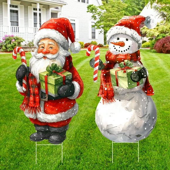 Christmas Yard Stakes