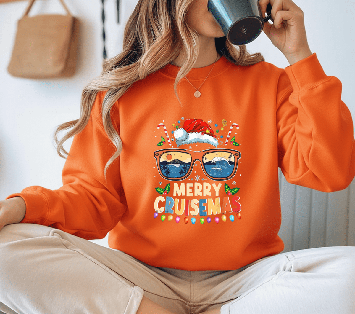 Merry Cruisemas Father Christmas Reindeer Christmas Cruise Fun ...