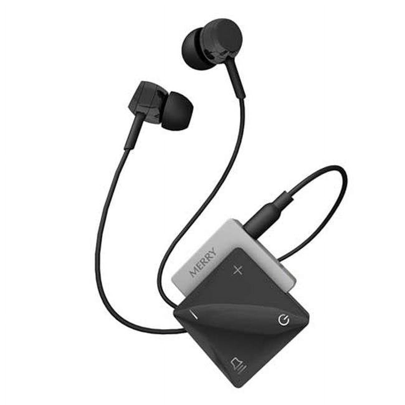 Merry Electronics ME 300D-BLACK Black Personal Sound Amplifier ...