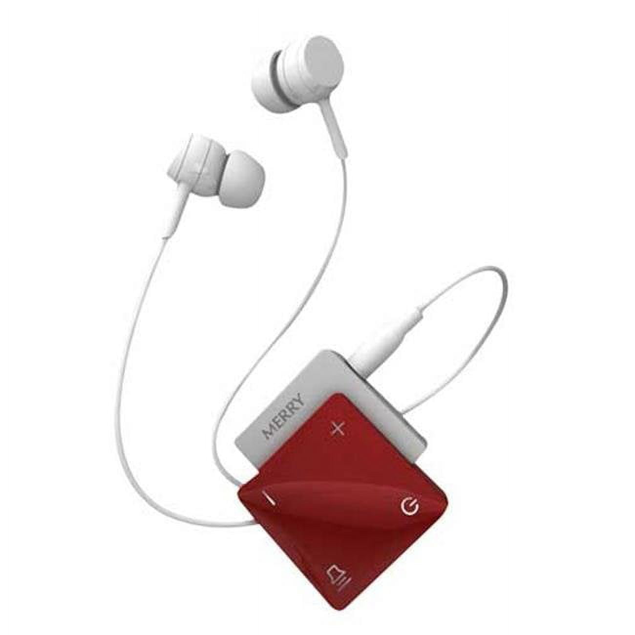 Merry Electronics Pocket Hearing Amplifier ME 300D-RED, Personal ...