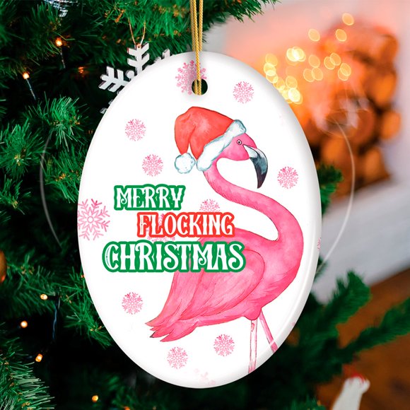 Flamingo Christmas Decorations