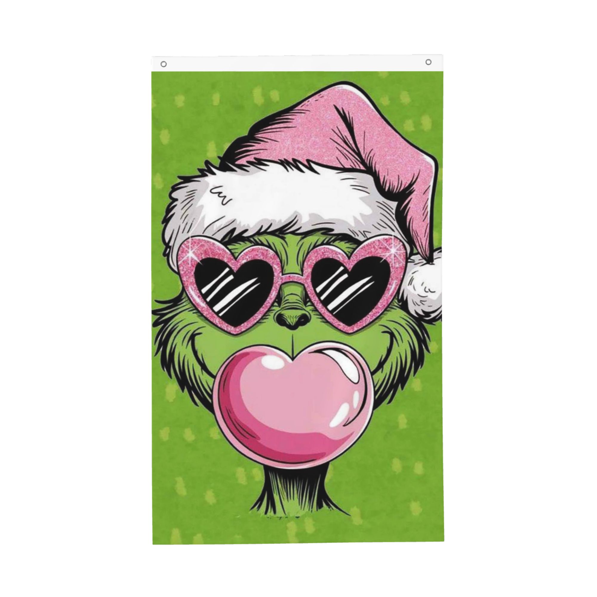 Merry Grin-ch 3x5FT Flag Garden Flags Courtyard Outdoor Decor Banner ...